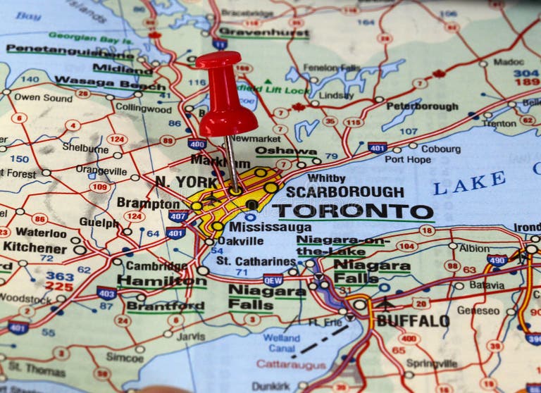 196 Toronto Canada Map Stock Photos - Free & Royalty-Free Stock Photos ...