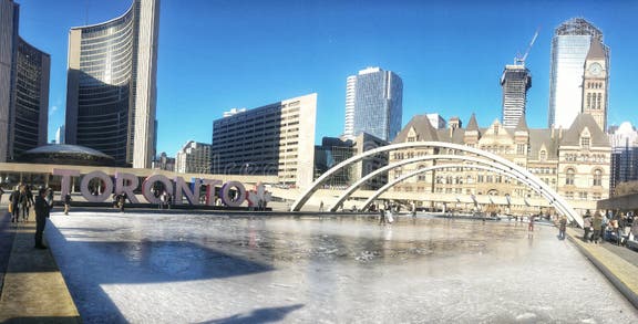 Toronto editorial stock image. Image of toronto, square - 118082989