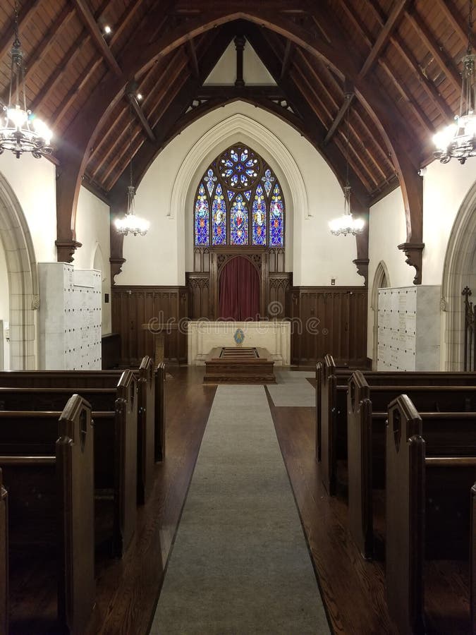 Inside Toronto Necropolis Chapel Editorial Photo - Image of ...