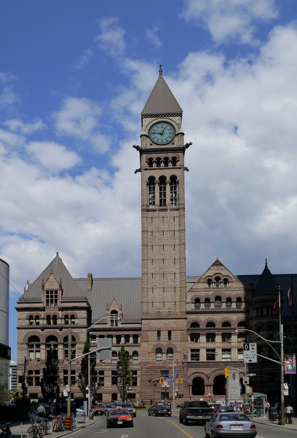 Toronto Old City Hall editorial stock photo. Image of sandstone - 21139943
