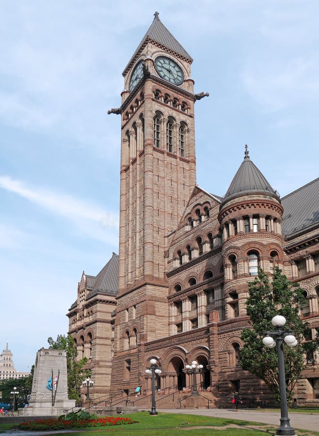 Toronto Old City Hall stock image. Image of building - 43801685