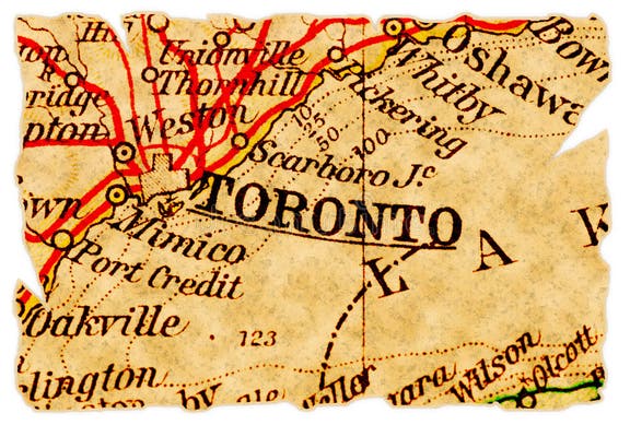 220 Toronto Canada Map Stock Photos - Free & Royalty-Free Stock Photos ...