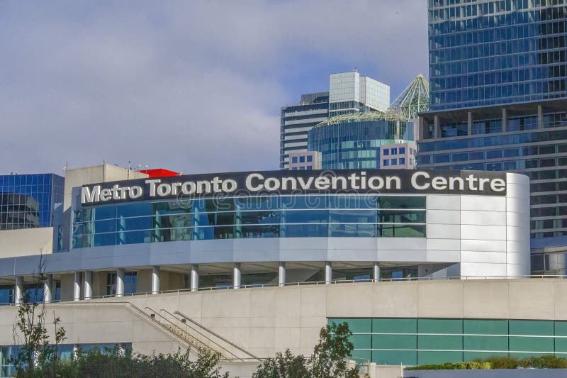 Metro Toronto Convention Centre Building Sign Editorial Photo - Image ...