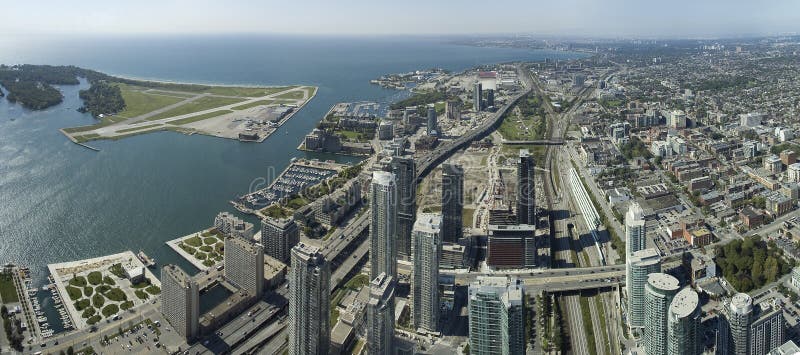 Toronto panorama stock image. Image of observatory, toronto - 11632141