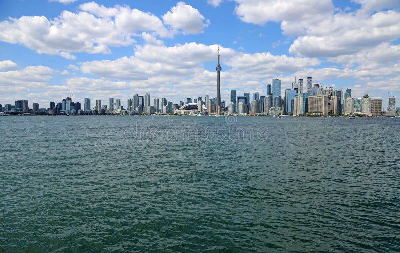 Toronto panorama stock image. Image of tourism, modern - 225906241