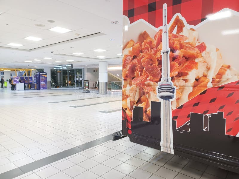 Toronto Pearson International Airport Terminal Editorial Photography - Image of flight ...