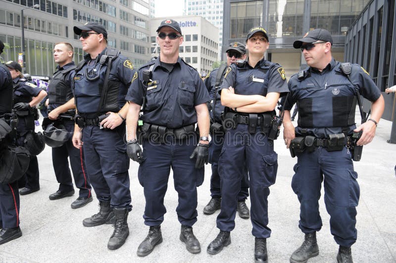 Toronto Police Uniform DeHart Is Ontario's First Female Police