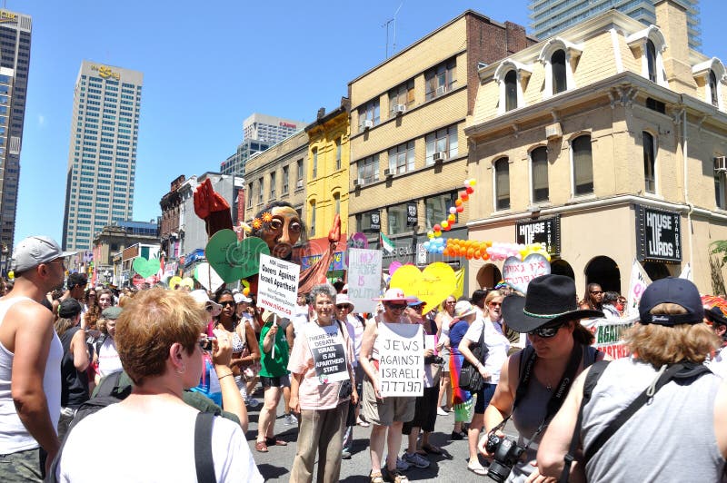 Toronto pride week 2010 editorial stock image. Image of cheerful - 15005944