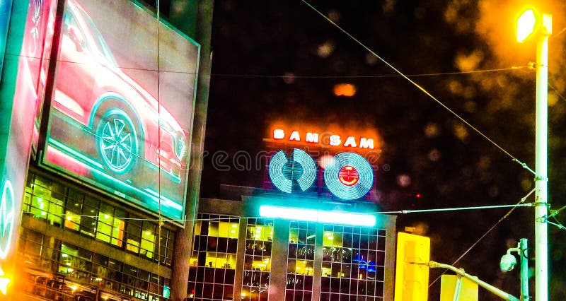 Toronto Sam the Record man editorial stock photo. Image of toronto ...