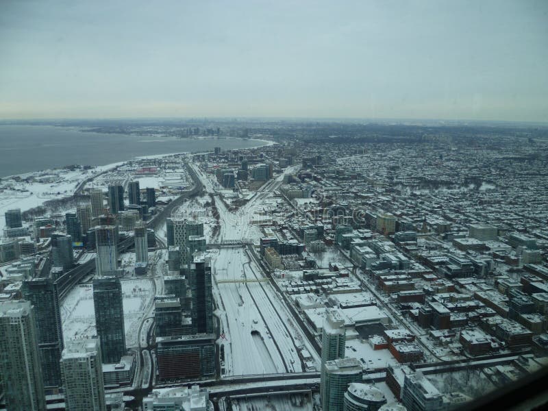 Toronto from the sky stock image. Image of daytrip, nearby - 84436937