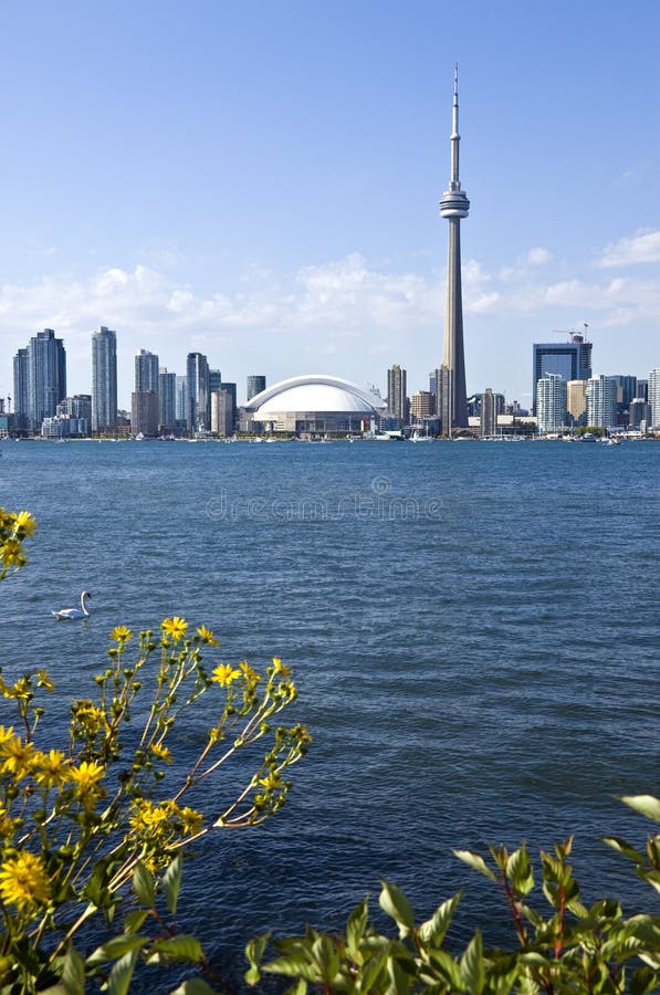 Toronto Skyline stock image. Image of america, ontario - 3076907