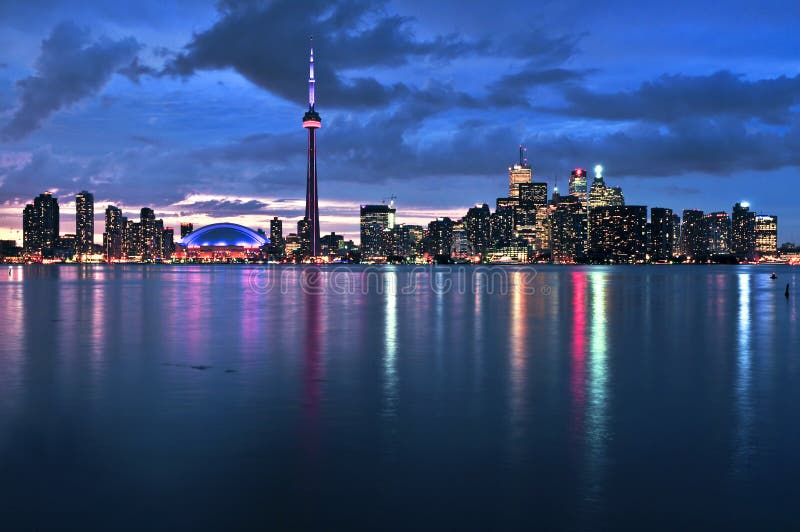 Toronto Aerial Skyline stock photo. Image of skyline, cessna - 94092