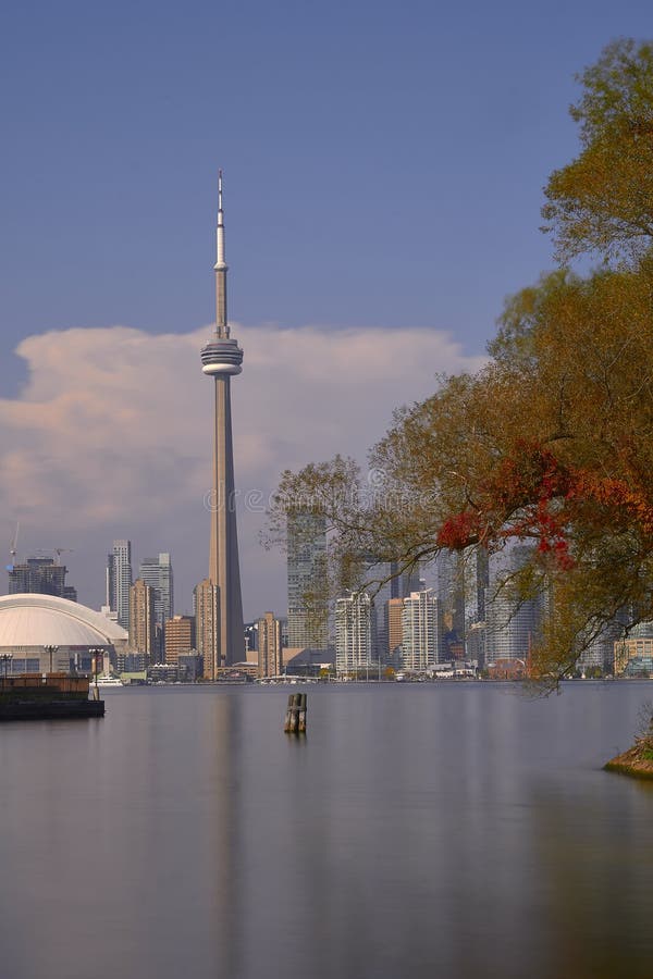 Toronto Skyline in a Sunny Day Editorial Photography - Image of ...