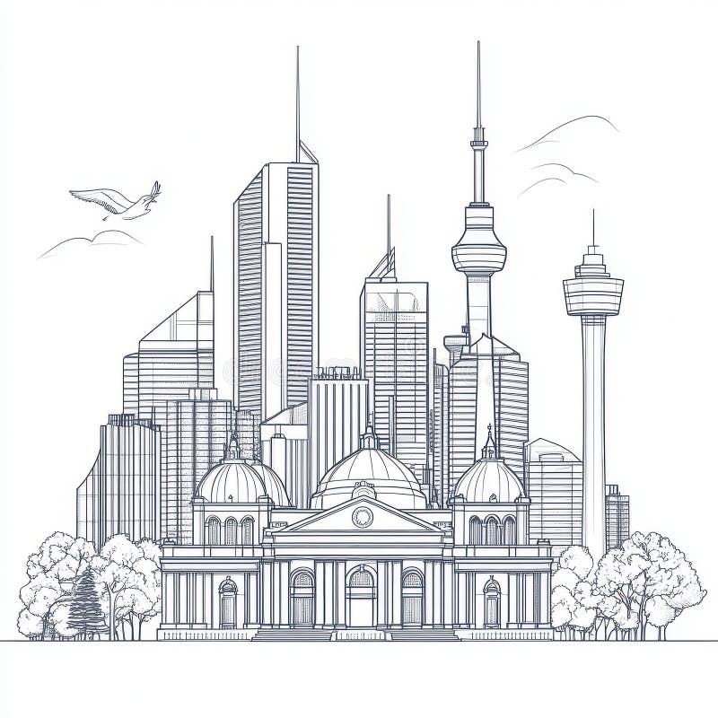 Toronto Drawing Stock Illustrations – 595 Toronto Drawing Stock ...