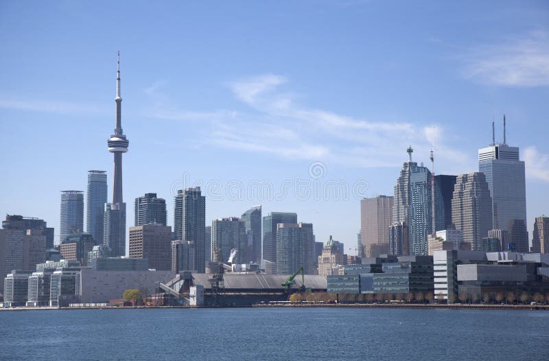 Toronto skyline stock photo. Image of daylight, city - 53966624