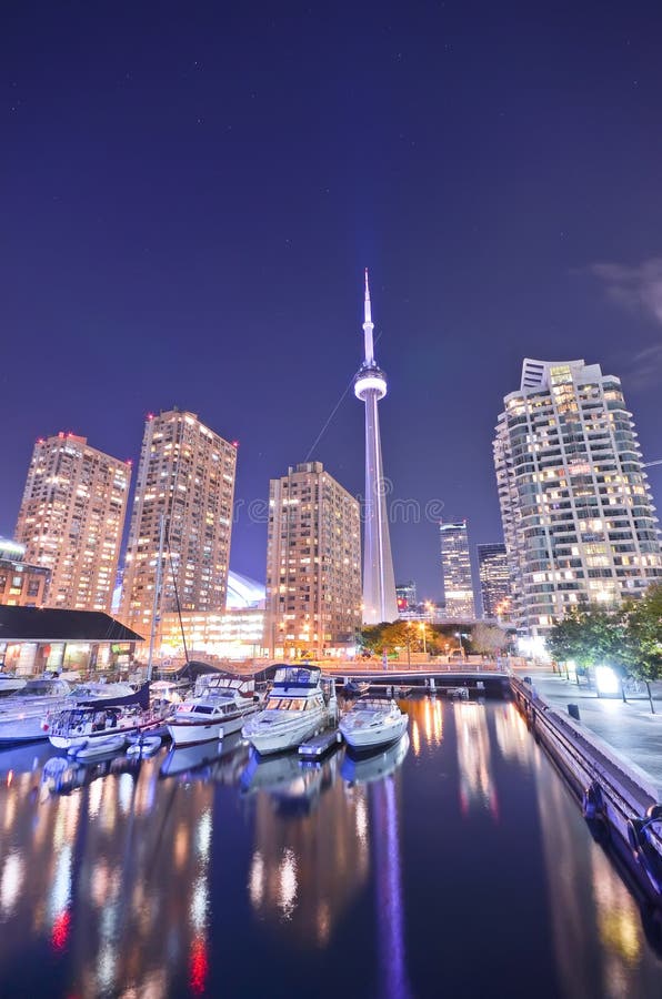 Toronto Skyline in Ontario, Canada. Stock Photo - Image of clear ...