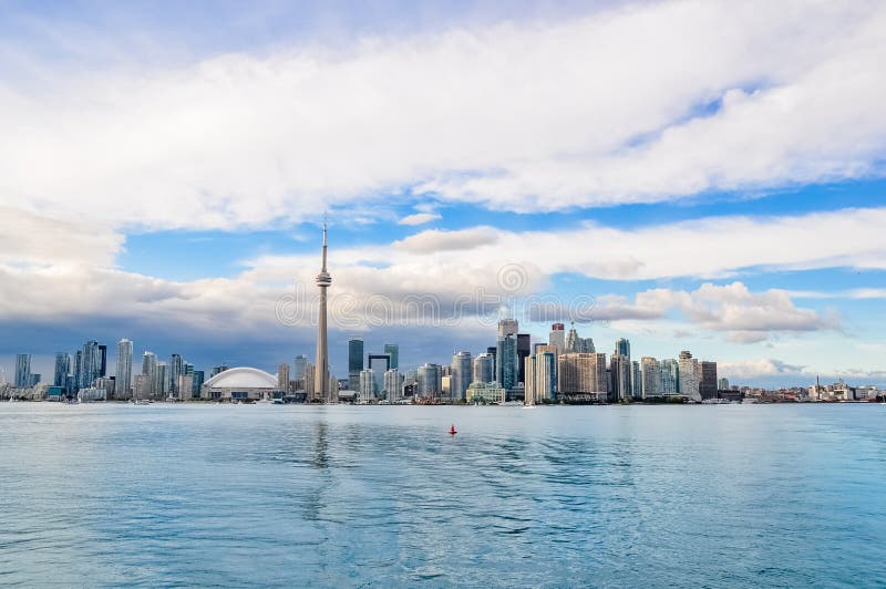 Toronto Skyline stock image. Image of center, condo, canadian - 50603893