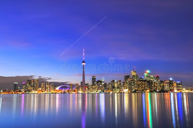 Toronto Skyline stock photo. Image of panorama, center - 50606908