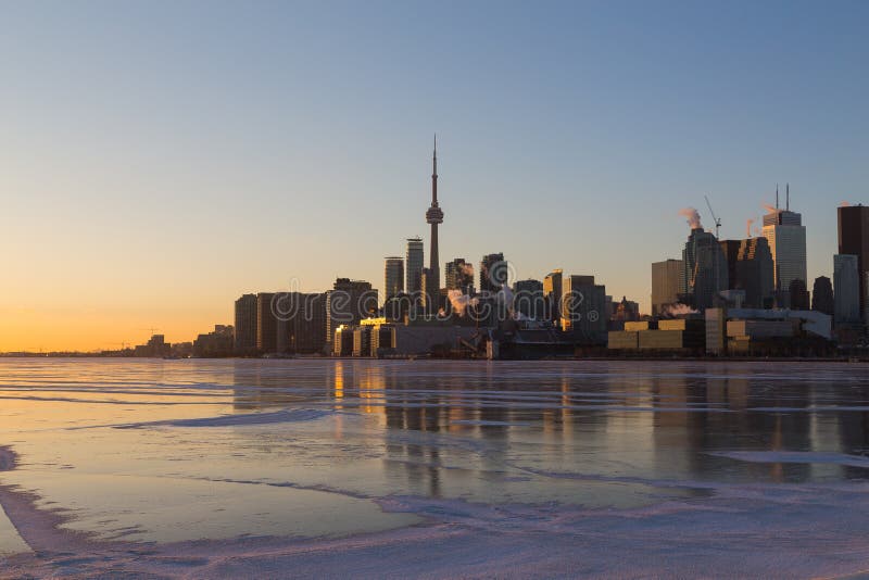 952 Toronto Skyline Winter Stock Photos - Free & Royalty-Free Stock ...