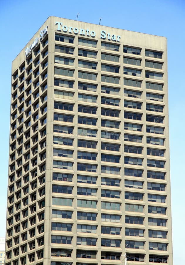 Toronto Star Building editorial stock image. Image of journal - 30952029