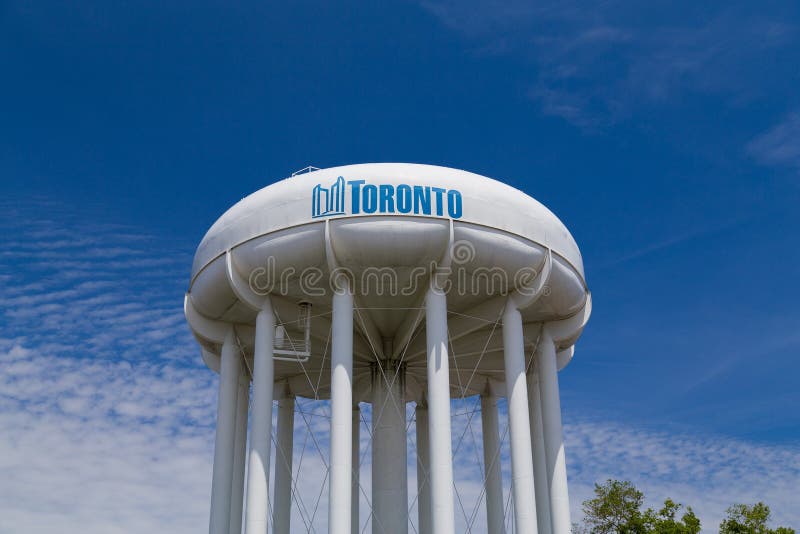 Toronto Structure and Text editorial stock image. Image of canada ...