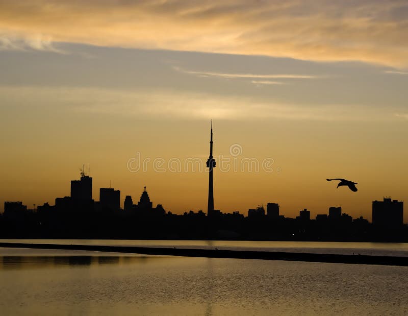 Toronto Sunrise stock photo. Image of ontario, clouds - 2313294