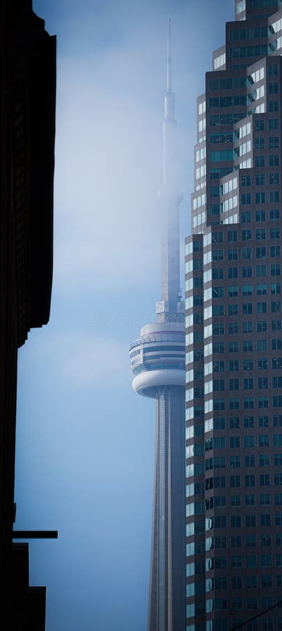 Toronto tower editorial photography. Image of space - 300328892