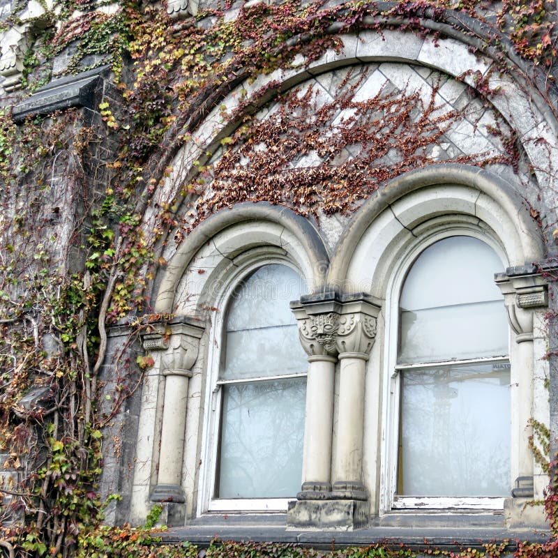 Toronto University Main Building Details of Facade 2016 Stock Photo ...
