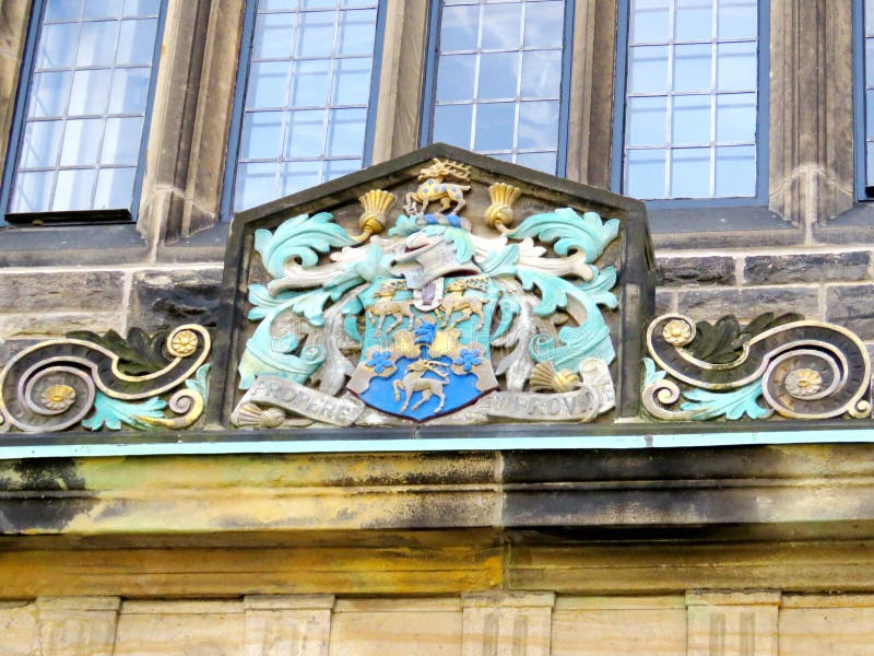 Toronto University Trinity College Coat of Arms 2016 Stock Image ...