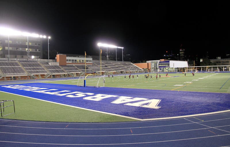 Toronto Varsity Stadium editorial stock photo. Image of field - 28046533