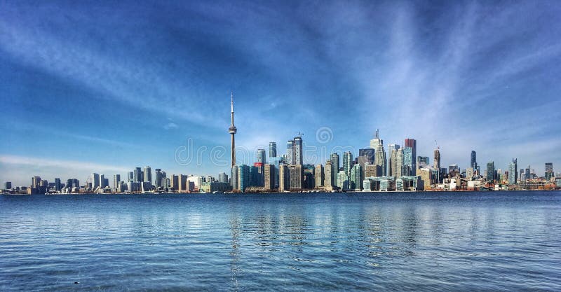 Toronto stock image. Image of downtown, view, toronto - 94108975