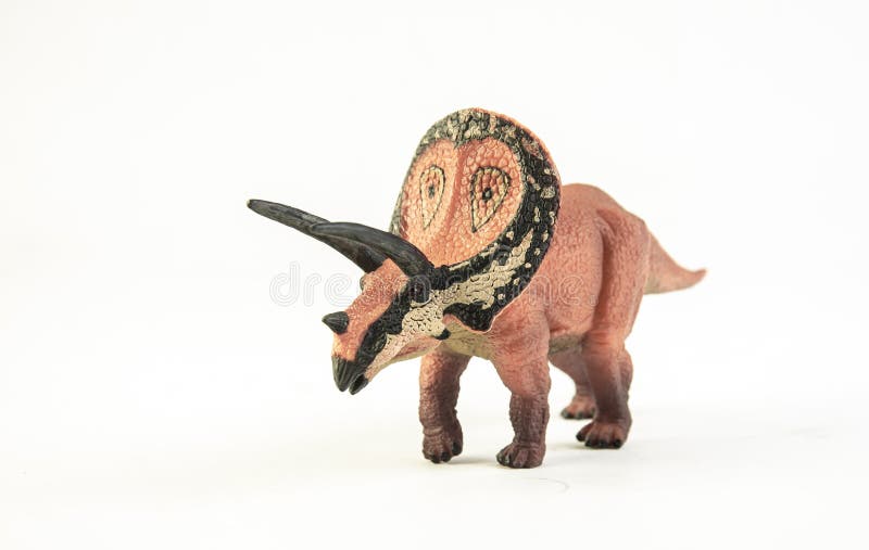 Torosauro , Dinosaurio Sobre Fondo Blanco Imagen de archivo - Imagen de ...