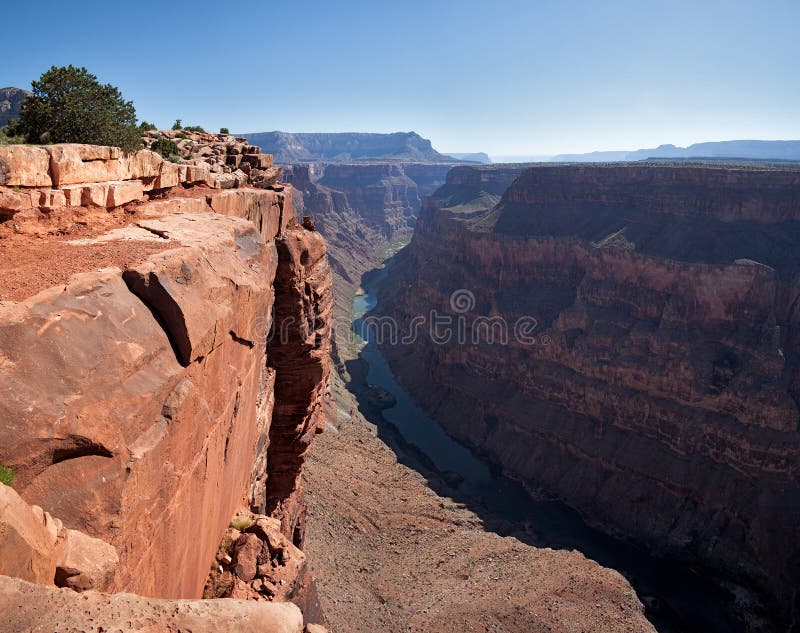 Grand Canyon Toroweap Point Sunrise Stock Image - Image of point ...