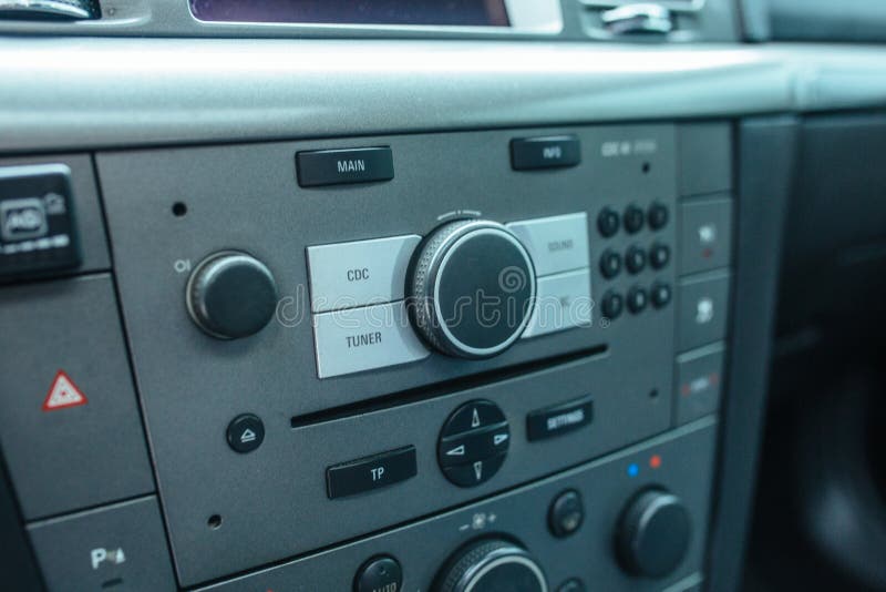 The Torpedo and the Car S Control Panel Stock Image - Image of auto ...