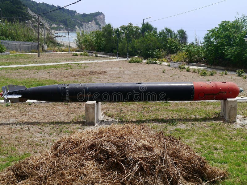 Torpedo set in grounds stock image. Image of metal, alone - 49879423
