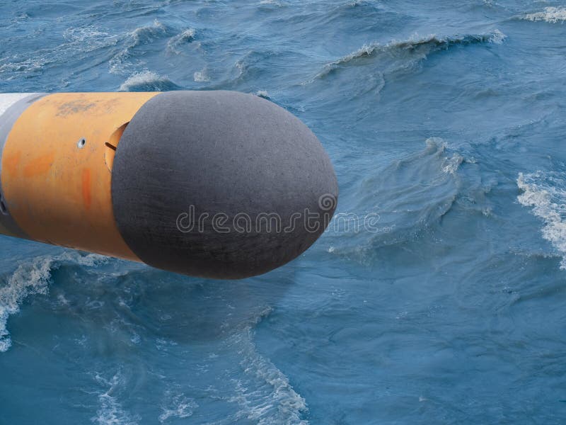 Torpedo underwater weapon stock image. Image of underwater - 275057791