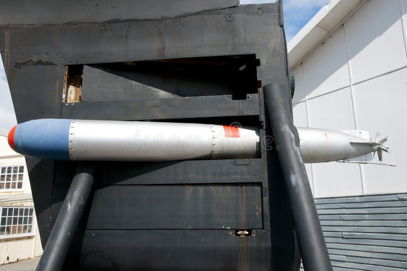 Torpille Noire Affichée Chez Pearl Harbor Photo stock - Image du musée ...
