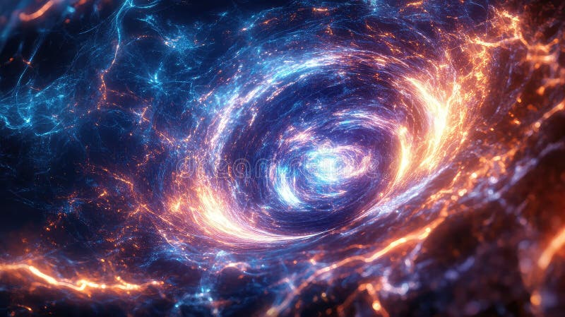 Torque Rotating Electric Pulse Stock Illustration - Illustration of ...