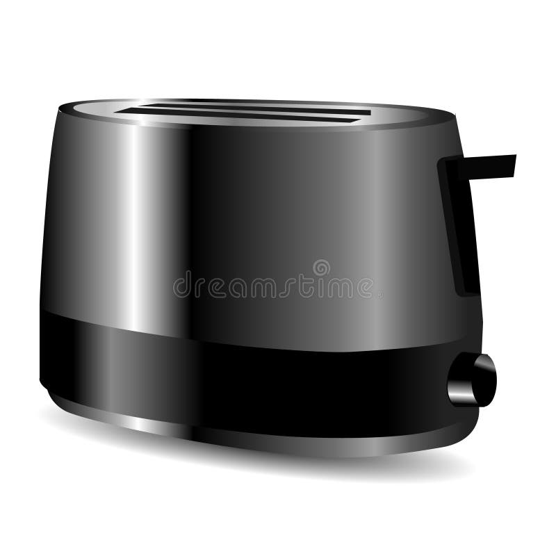 Torradeira Lustroso Do Metal Brilhante Ilustração do Vetor - Ilustração ...