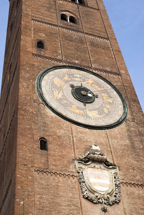 Torrazzo of Cremona stock image. Image of clockwork, cremona - 54021911