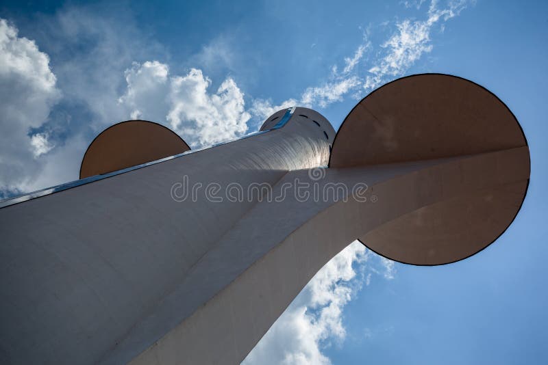 Torre Brasilia De Digitaces TV Imagen de archivo editorial - Imagen de ...