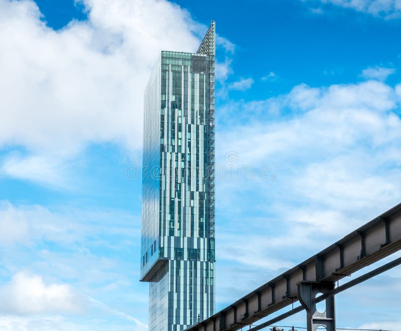 Torre De Beetham En Manchester Imagen de archivo editorial - Imagen de ...