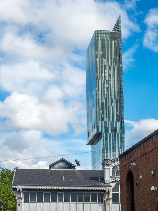 Torre De Beetham En Manchester Imagen de archivo editorial - Imagen de ...