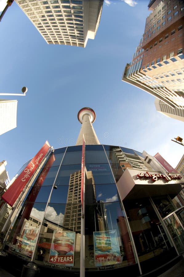 Torre de Calgary foto de archivo editorial. Imagen de calgario - 106508803