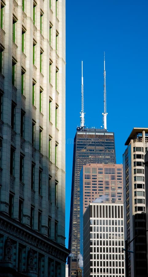 Torre De Centro De Juan Hancock En Chicago Foto editorial - Imagen de ...
