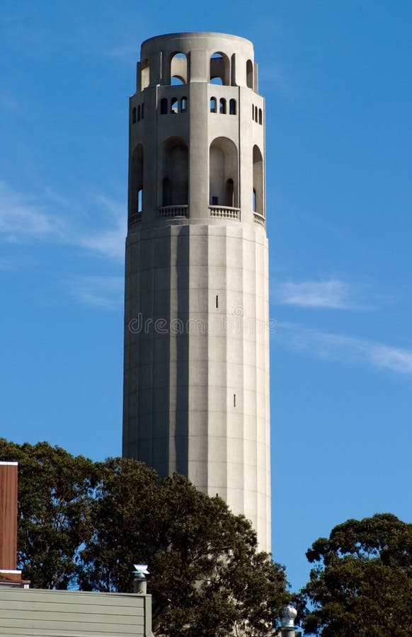 Torre de Coit imagen de archivo. Imagen de francisco, turismo - 2409757