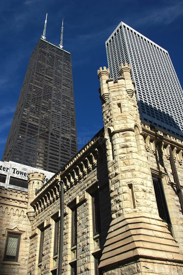 Torre De Hancock En Chicago Imagen de archivo - Imagen de torre, juan ...