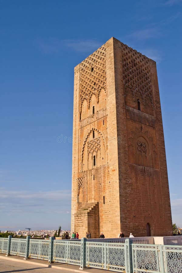 Torre de Hassan foto de archivo. Imagen de rabia, culturas - 21513088