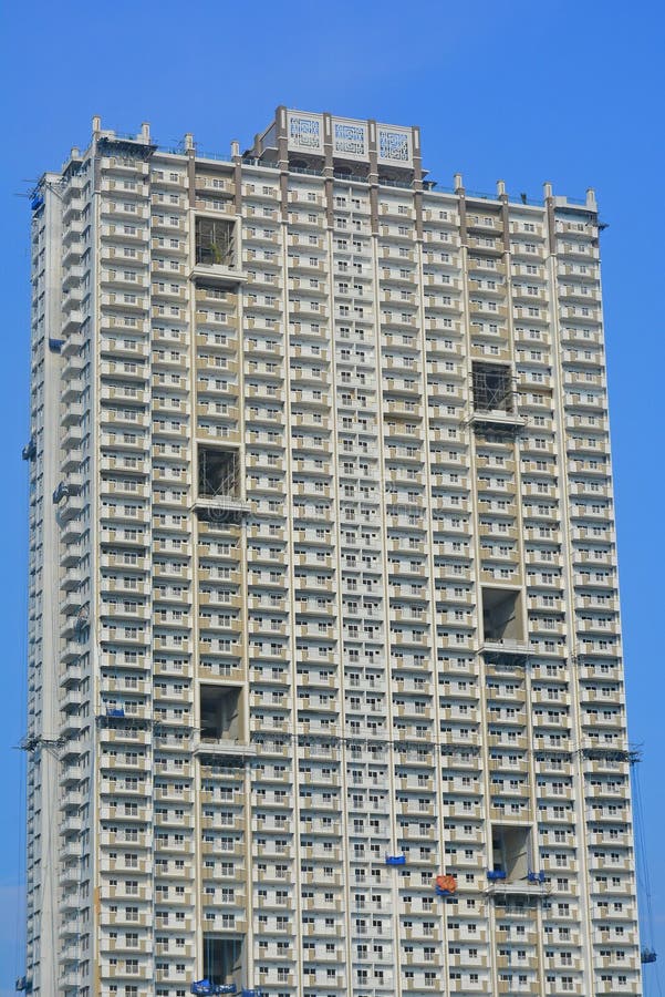 Torre De Manila Condominium Facade in Manila, Philippines Editorial ...
