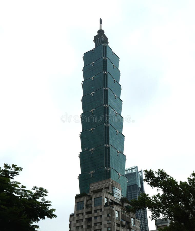 Torre 101 de Taipei foto de stock. Imagem de alto, tallest - 120830192